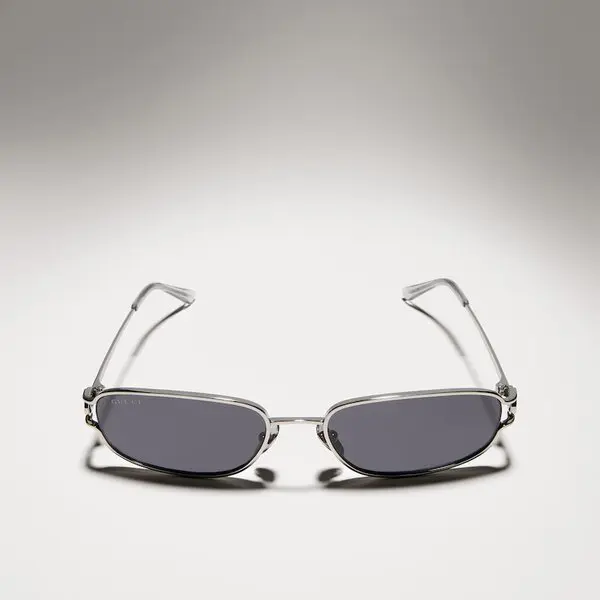 Gucci Square-frame Sunglasses - Silver
