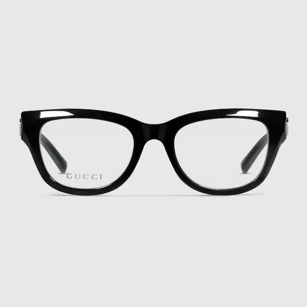 Gucci Cat-eye Optical Eyeglasses - Black