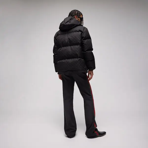 Gucci Reversible Gg Ripstop Nylon Jacket, Size