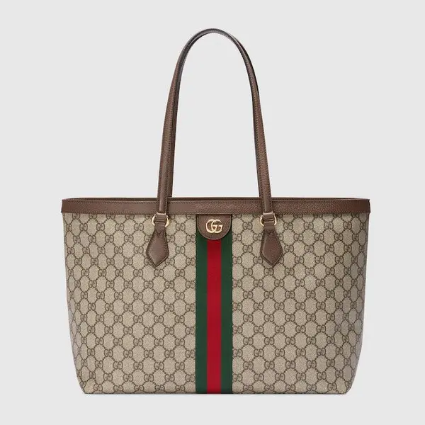Gucci Ophidia Large Tote Bag - Beige