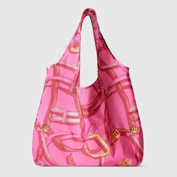 Gucci Ophidia Large Tote Bag - Pink