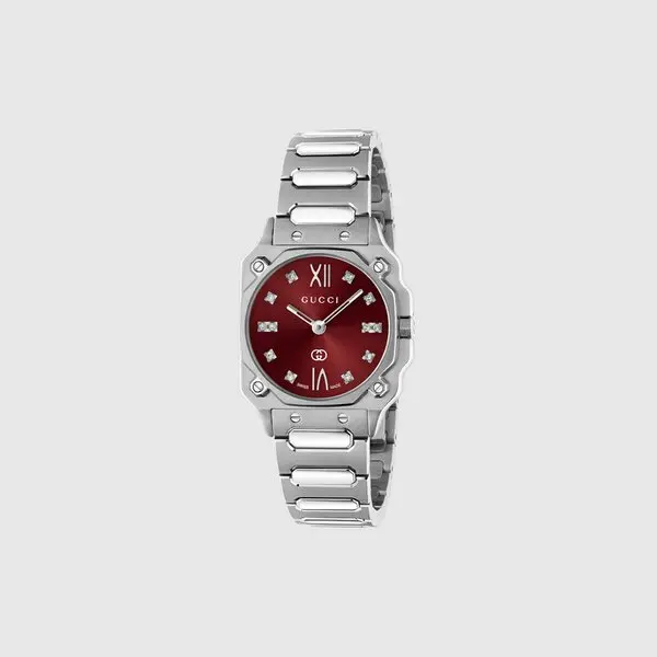 Gucci G-timeless Watch, 29mm - Bordeaux