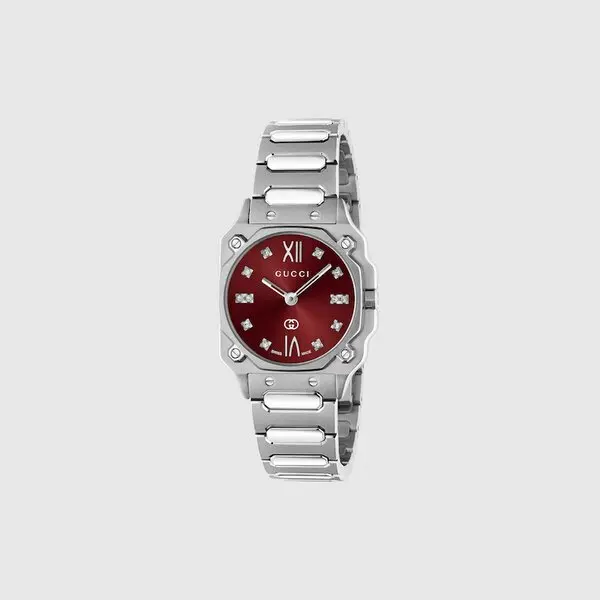 Gucci G-timeless Watch, 29mm - Bordeaux