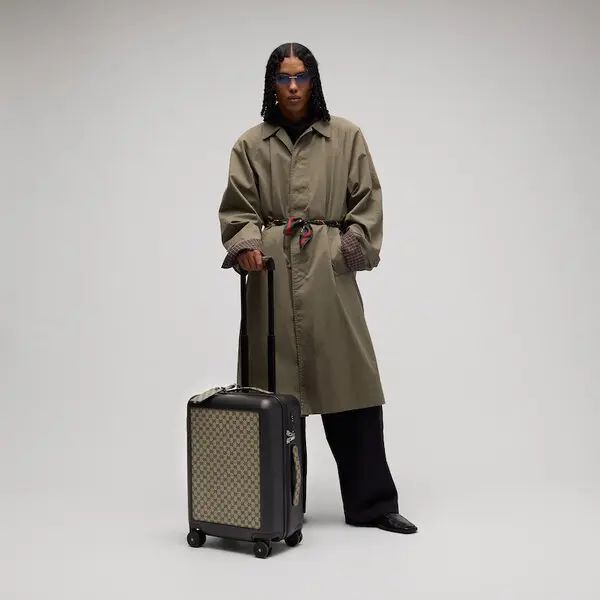 Gucci Cabin Trolley With Monogram Canvas