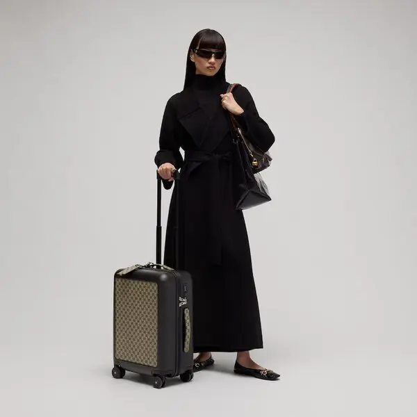 Gucci Cabin Trolley With Monogram Canvas