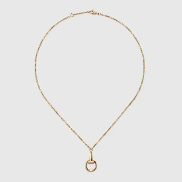 Gucci Interlocking 18k Chain Necklace