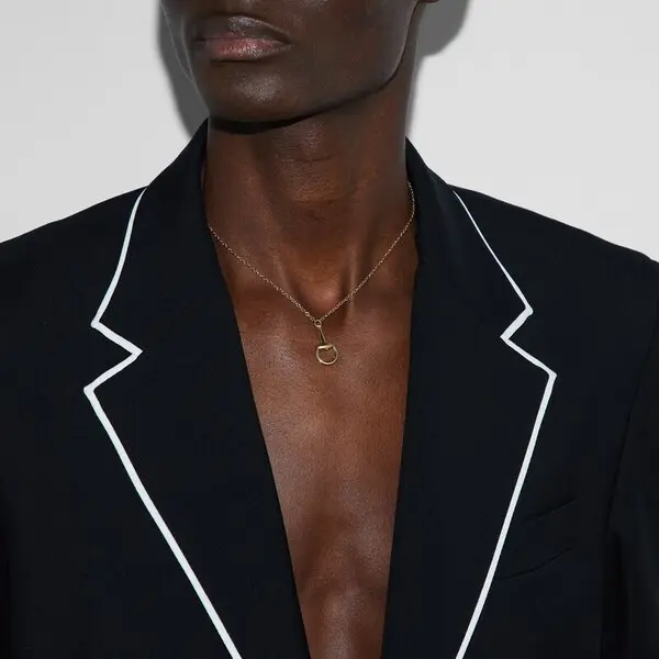 Gucci Interlocking 18k Chain Necklace