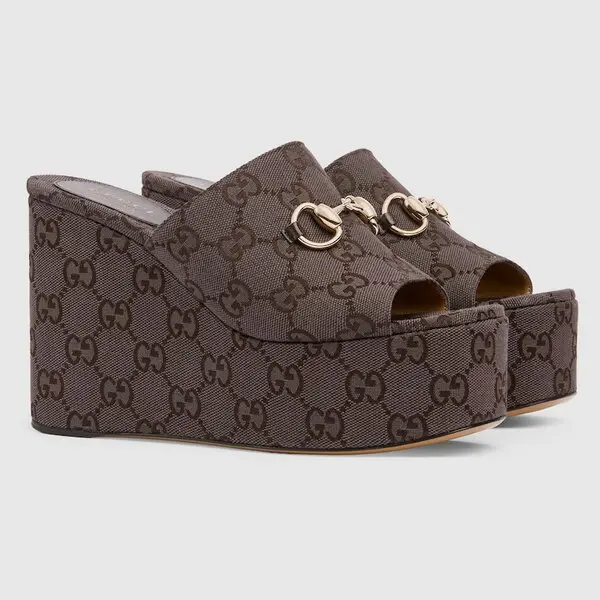 Gucci Horsebit Platform Sandal