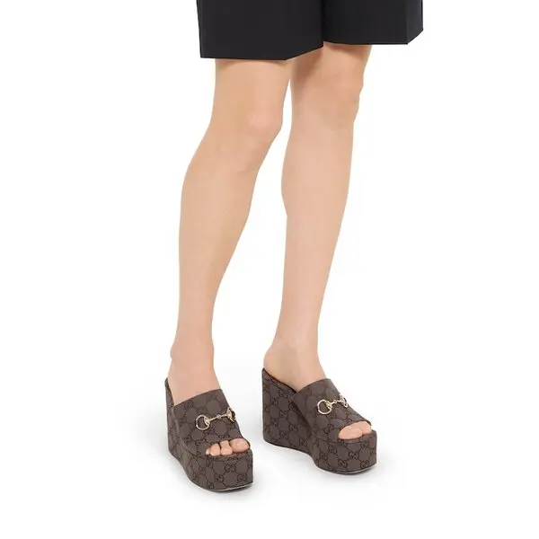 Gucci Horsebit Platform Sandal