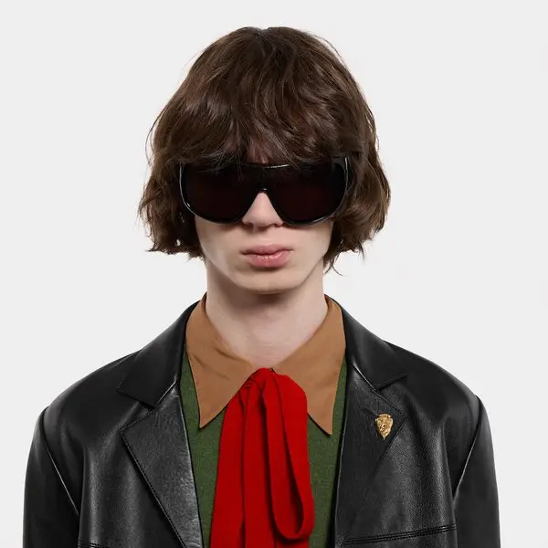 Gucci Oval Frame Sunglasses