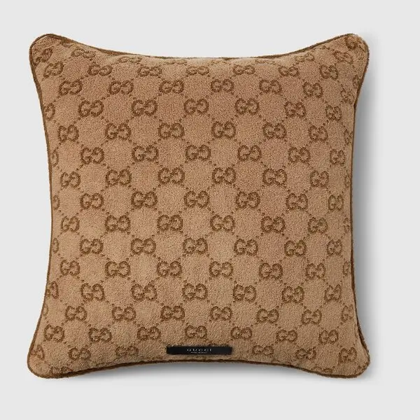 Gucci Gg Cushion - Beige