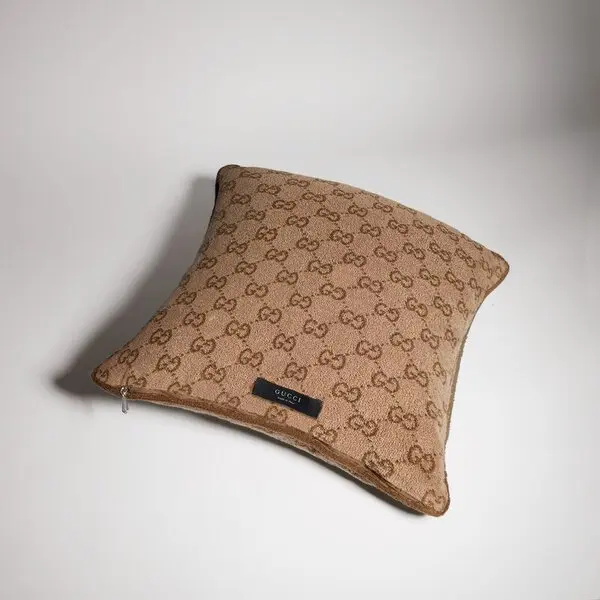 Gucci Gg Cushion - Beige