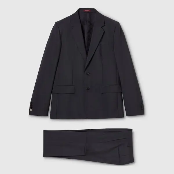 Gucci Gg Cotton Viscose Formal Jacket, Size