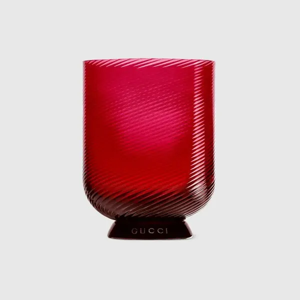 Gucci Murano Glass Tumbler - Red