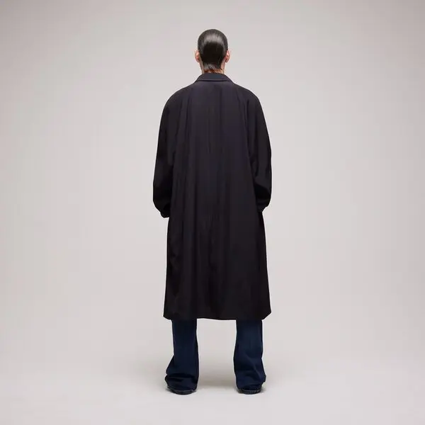 Gucci Cotton Acetate Faille Single-breasted Coat