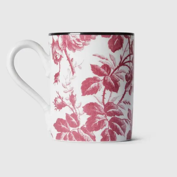 Gucci Herbarium Mug - Red