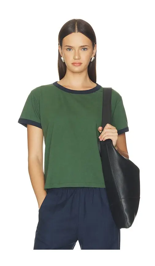 LESET Margo Ringer Tee In . Also