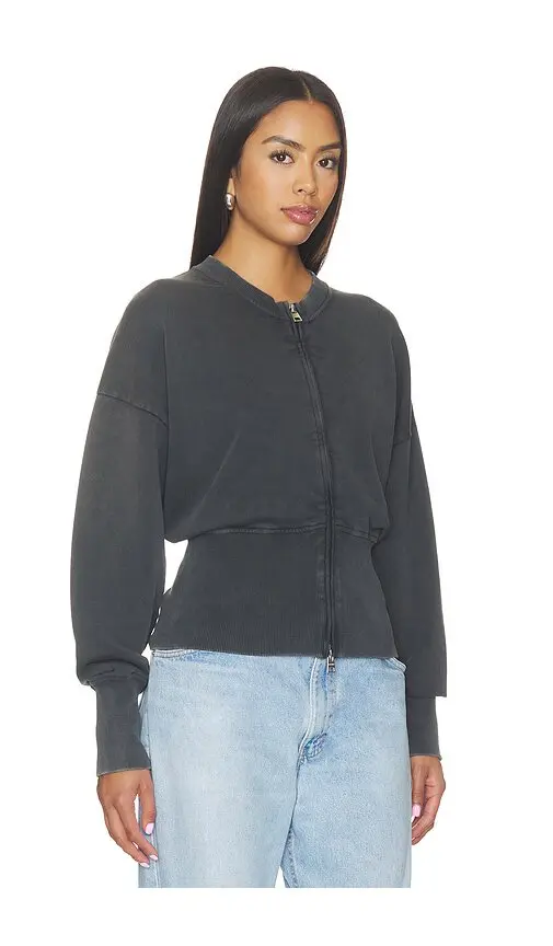 Closed Zipped Cardigan In . Also