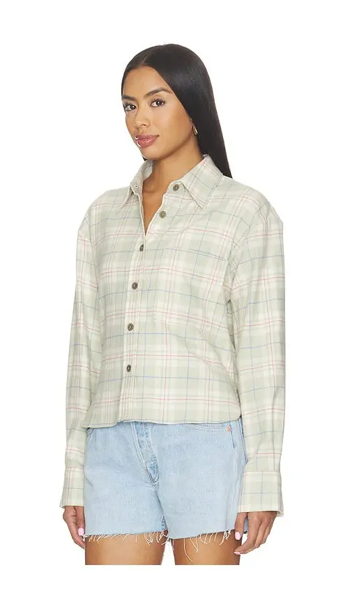 Closed Cropped Oversized Shirt In . Also
