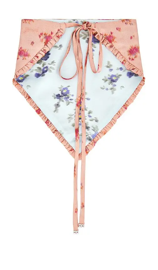 GANNI Silk Head Scarf