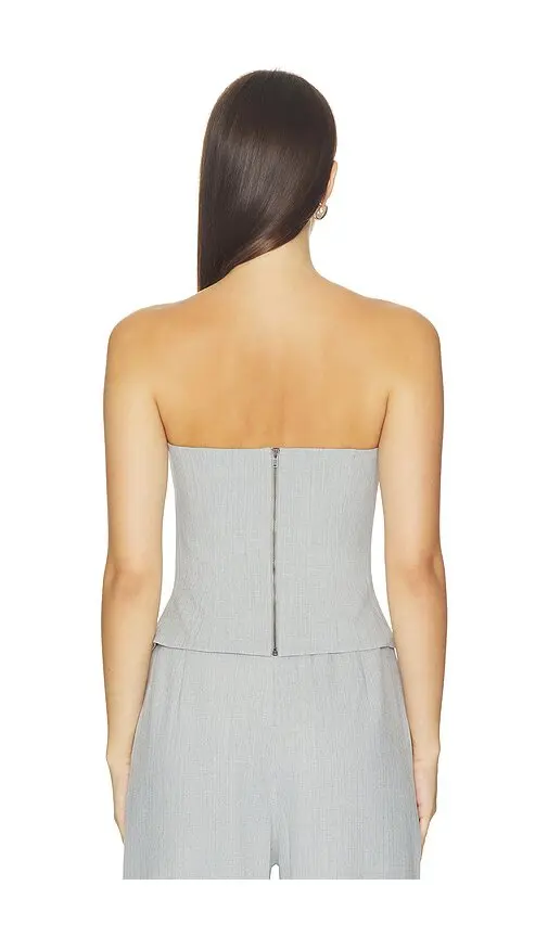 THE SEI Wrap Bustier Top In . Also