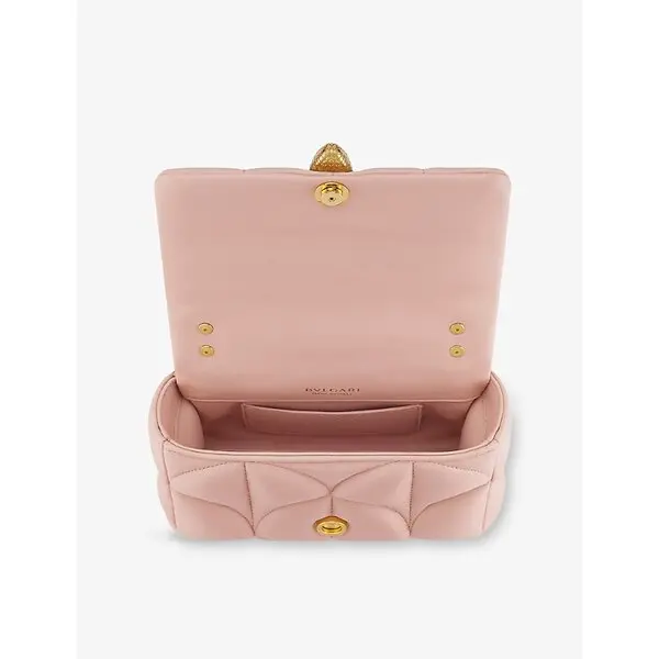 BVLGARI Serpenti Sugarloaf Leather Shoulder Bag
