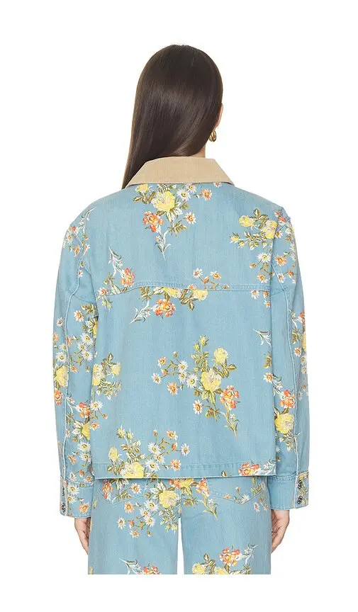 Veronica Beard Leighton Jacket With Cord Collar In . Also