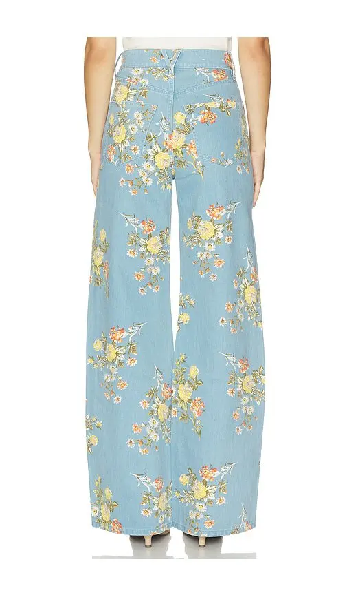 Veronica Beard Taylor High Rise Wide Leg Jeans