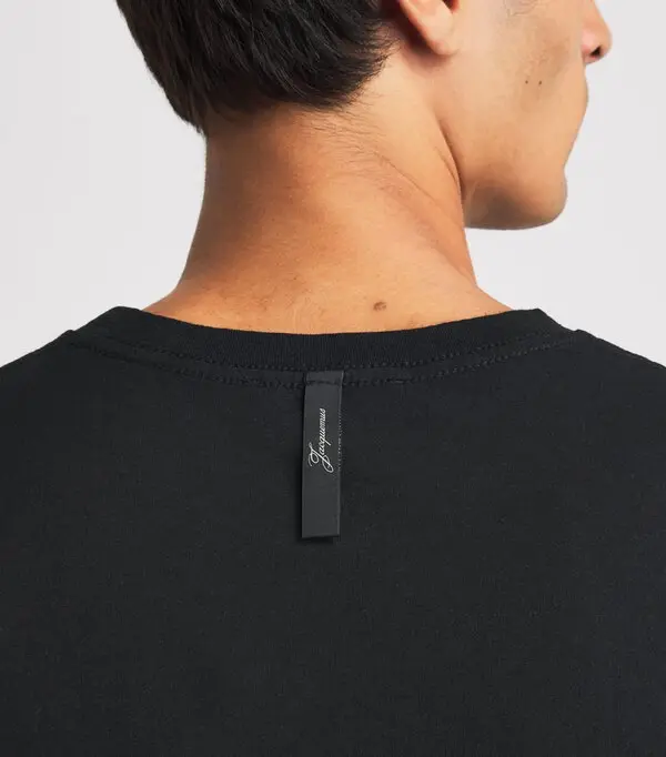 Jacquemus Cotton-hemp Logo Long-sleeve T-shirt