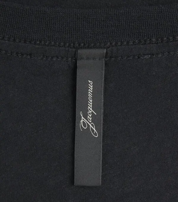 Jacquemus Cotton-hemp Logo Long-sleeve T-shirt