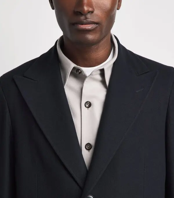 Canali Wool Overcoat