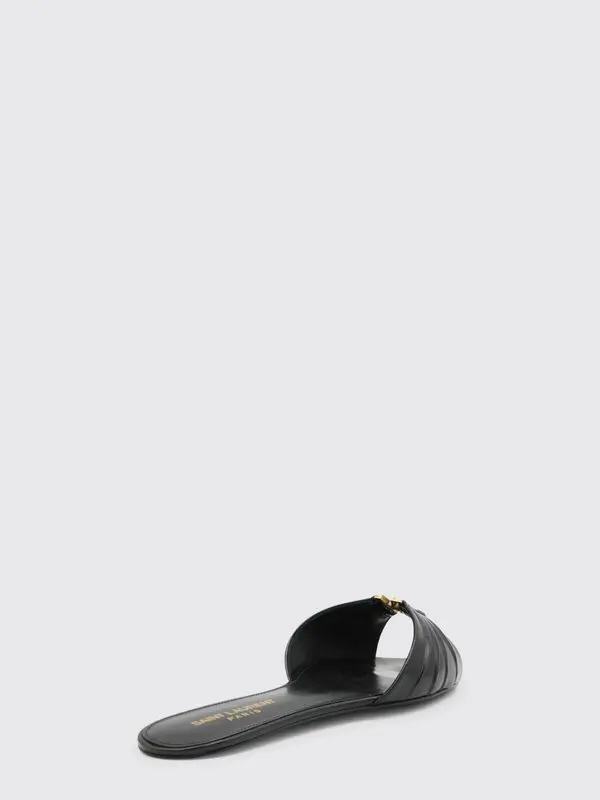 Saint Laurent Babylone Leather Mules