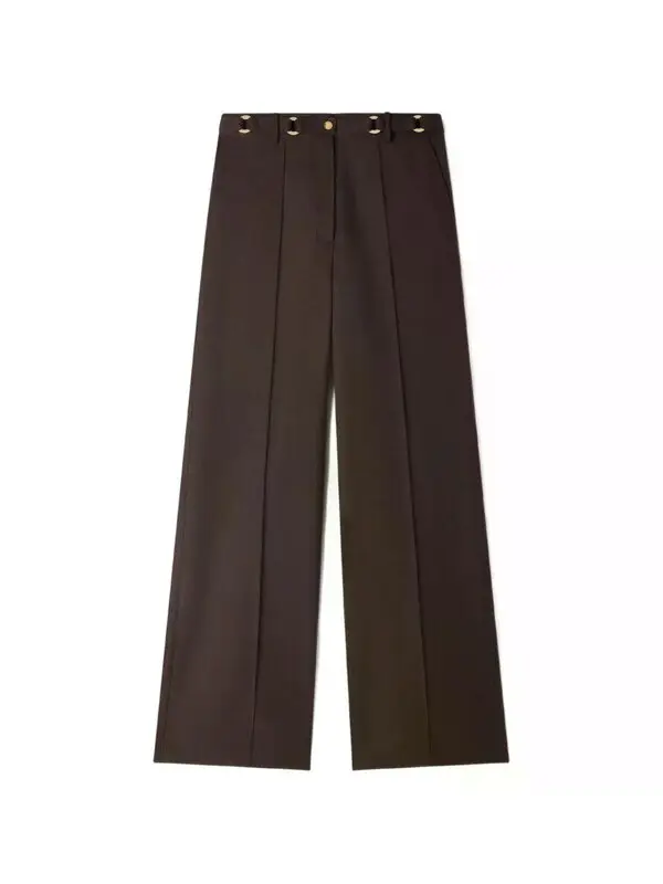 Sandro Belted Straight-leg Trousers