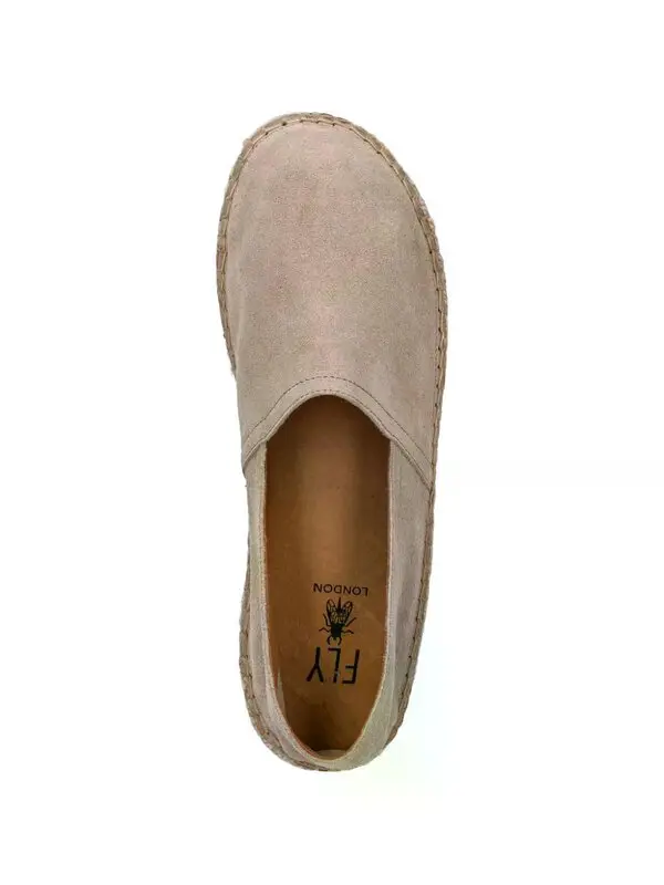 Fly London Suede Braided Espadrilles
