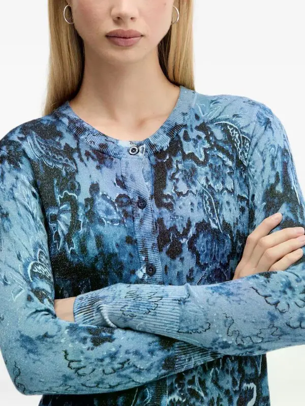 Desigual Patterned Cardigan