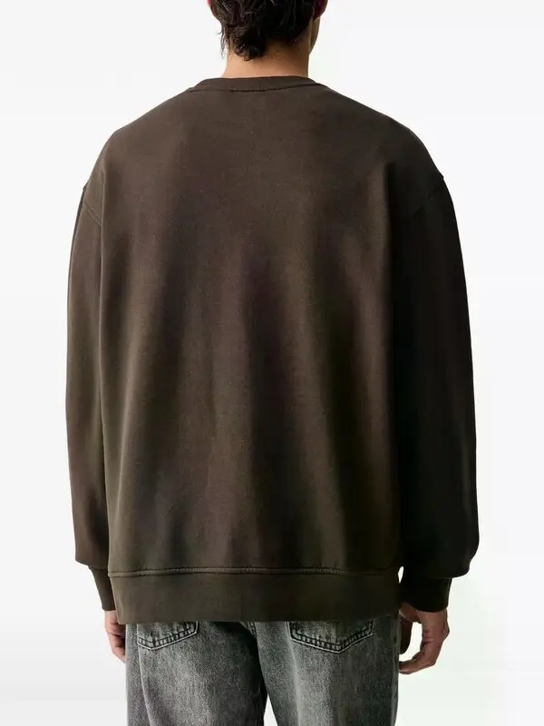 LEVI'S Logo-embroidered Crew-neck Sweater