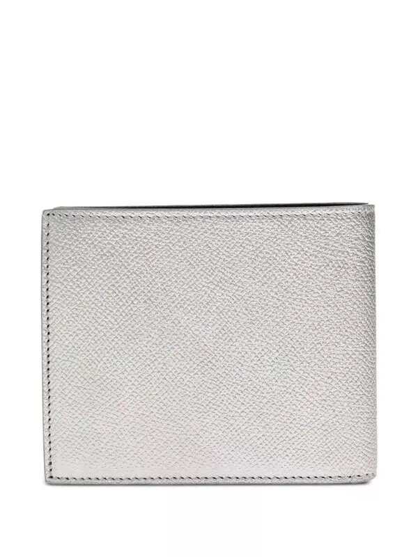 Balenciaga Textured Graphic Leather Wallet