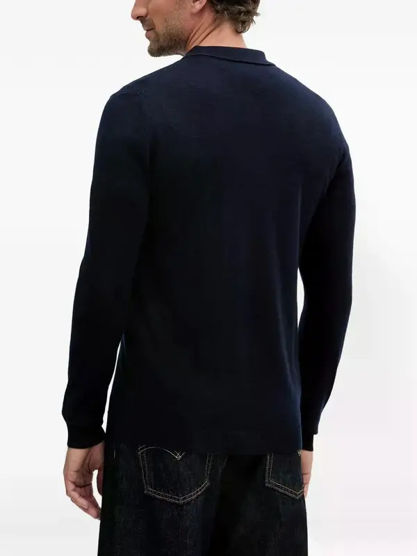 MOS MOSH Adam Long Sleeve Polo Sweater
