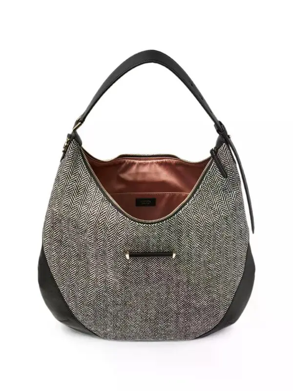 JIMMY CHOO Bar Hobo Medium Shoulder Bag