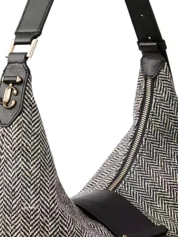 JIMMY CHOO Medium Hobo Shoulder Bag - Neutrals
