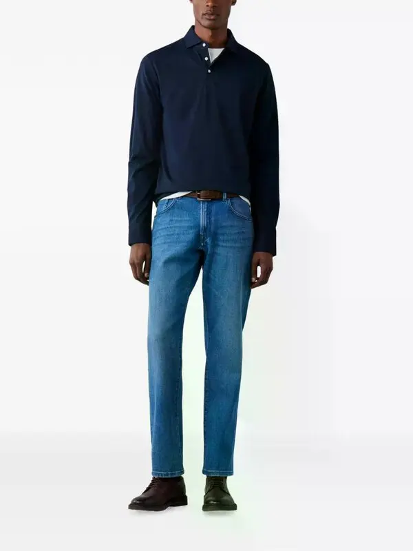 HACKETT LONDON Long-sleeve Polo Shirt