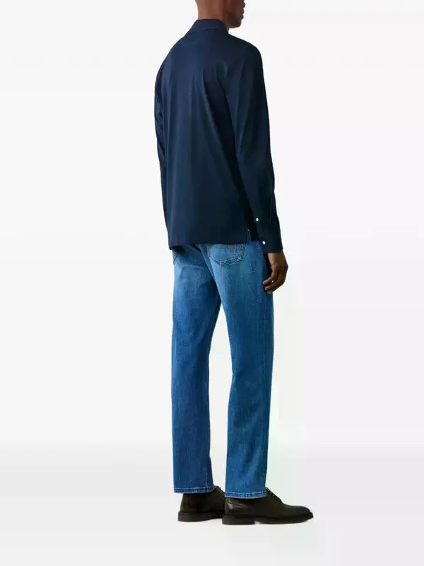 HACKETT LONDON Long-sleeve Polo Shirt