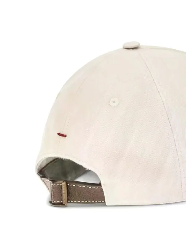 Brunello Cucinelli Logo-embroidered Cotton Baseball Cap