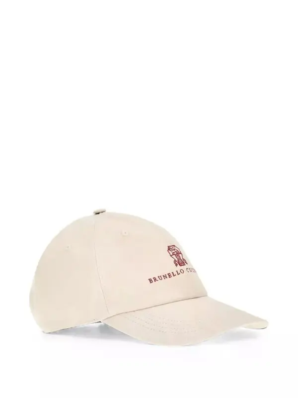 Brunello Cucinelli Logo-embroidered Cotton Baseball Cap
