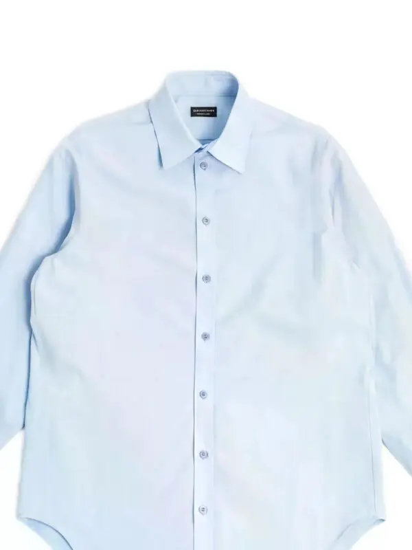 Balenciaga Standard Shirt In Baby - Blue