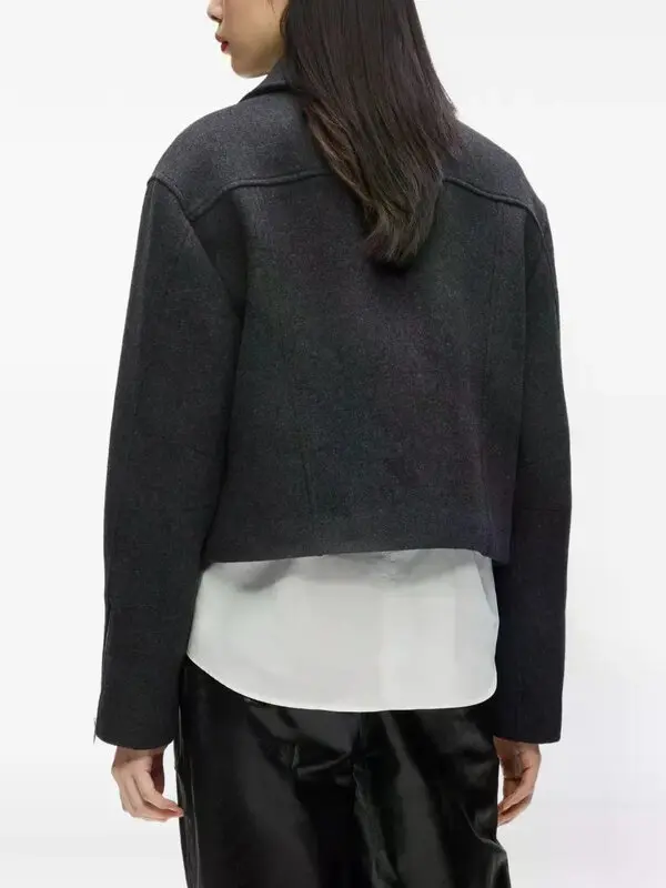 Karl Lagerfeld Logo-plaque Biker Jacket