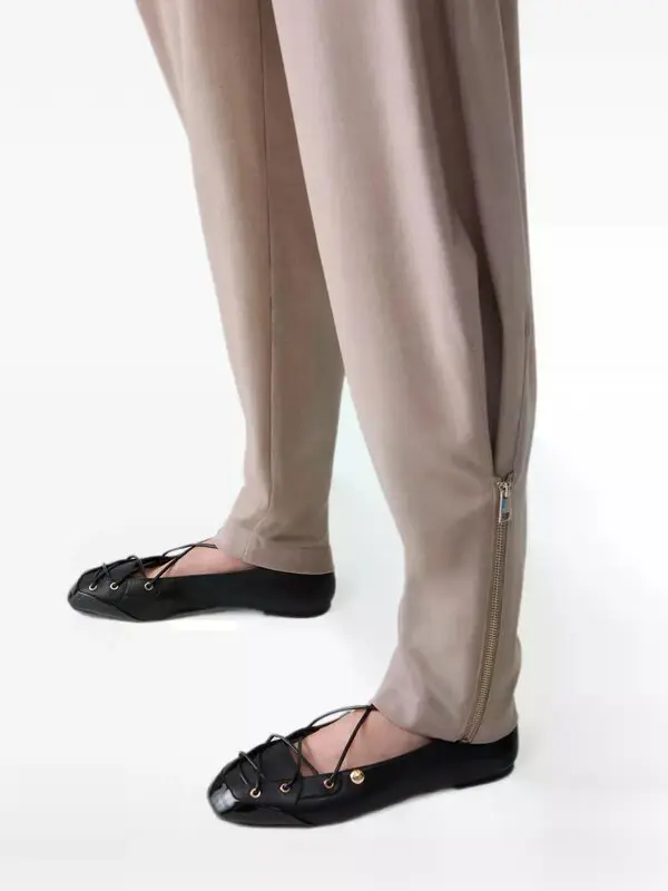 Liu Jo Mélange Trousers With Zipper