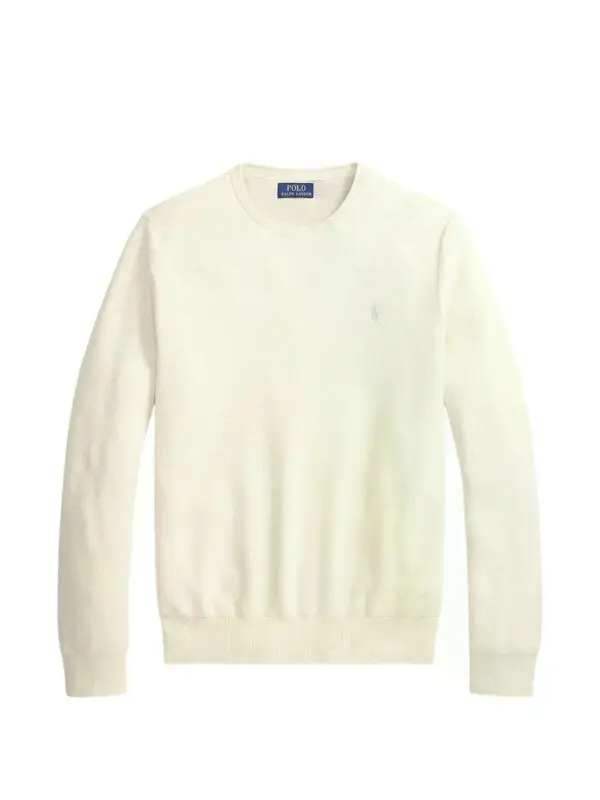 Polo Ralph Lauren Pony Mesh-knit Sweater - Neutrals