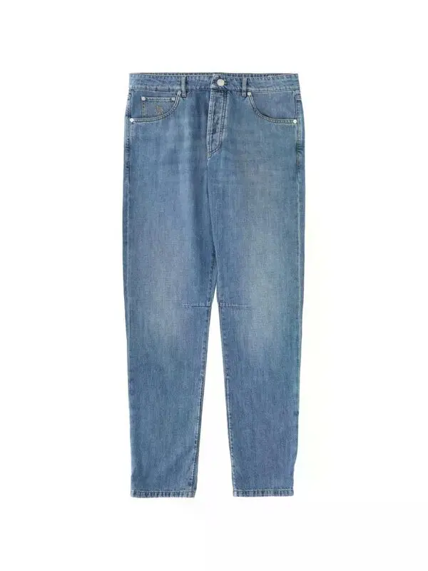 Brunello Cucinelli Lightweight Denim Five-pocket Trousers