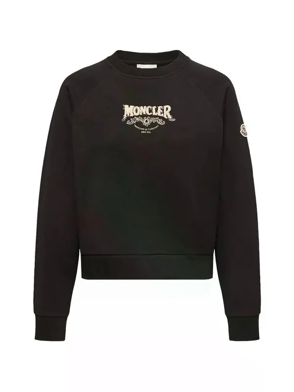 Moncler Crew-neck Sweatshirt - Black